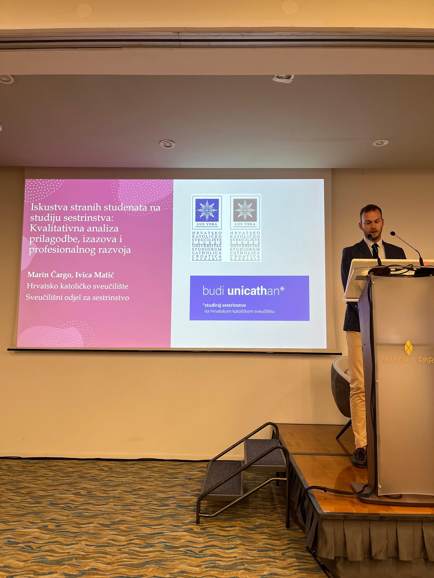 Nastavnici sestrinstva na 14. međunarodnom kongresu Hrvatske udruge ...