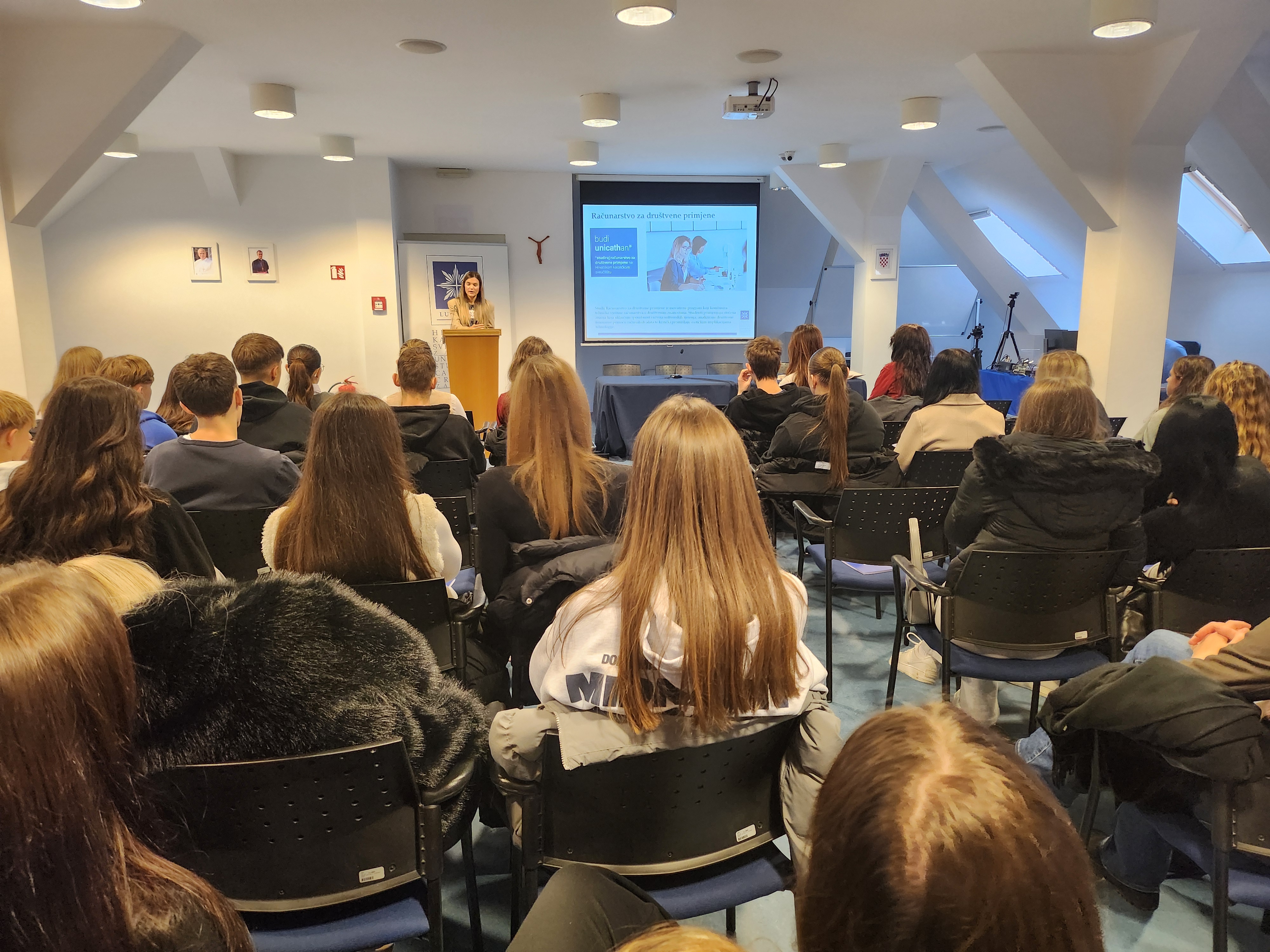 Students from Bjelovar High School Visit the Catholic University of ...