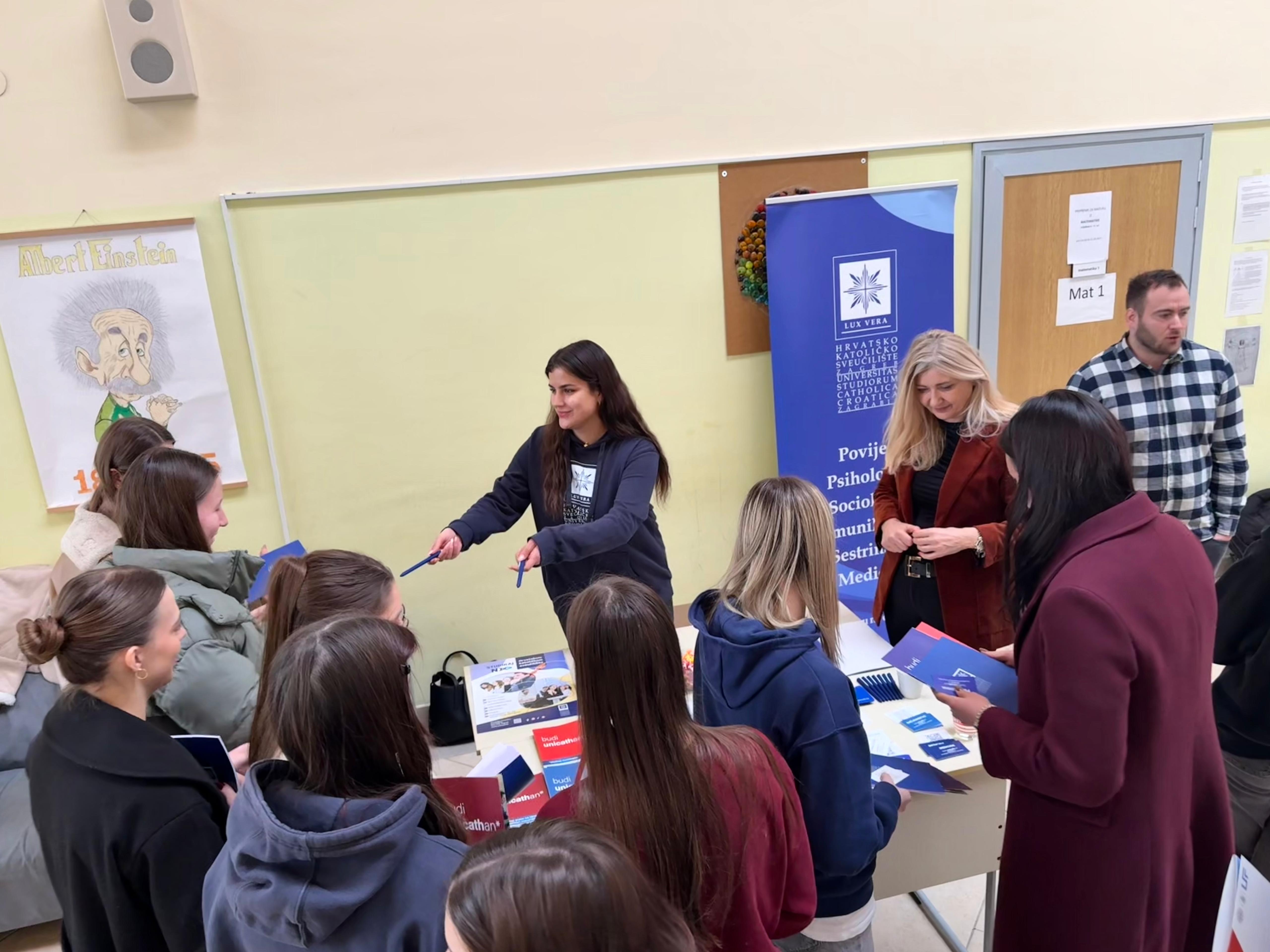 HKS presented at the Career Fair in Zabok | UniCATH