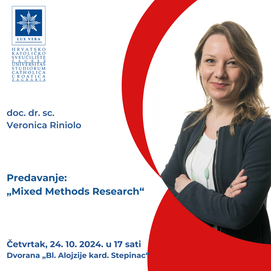 Gostujuće predavanje docentice Riniolo iz Milana o mješovitim metodama ...